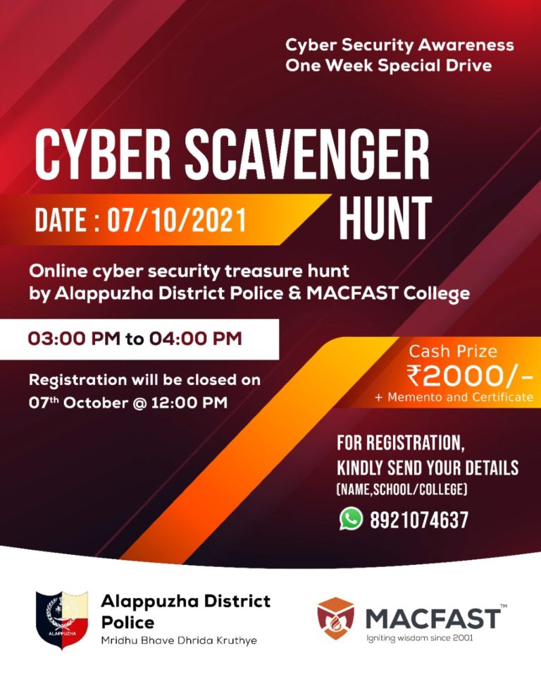 CYBER SCAVENGER HUNT - MACFAST