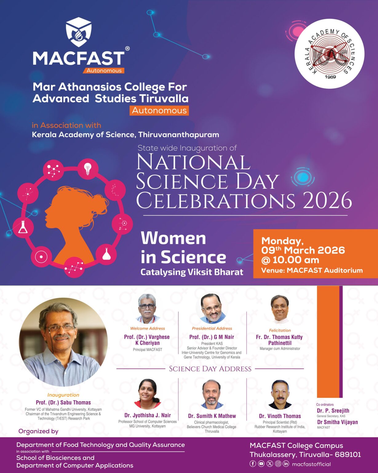 National Science Day Celebrations 2026 - MACFAST